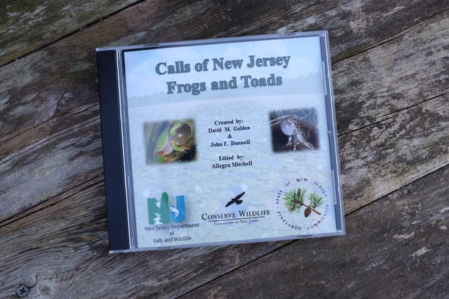 Calls of New Jersey Frogs & Toads - CD